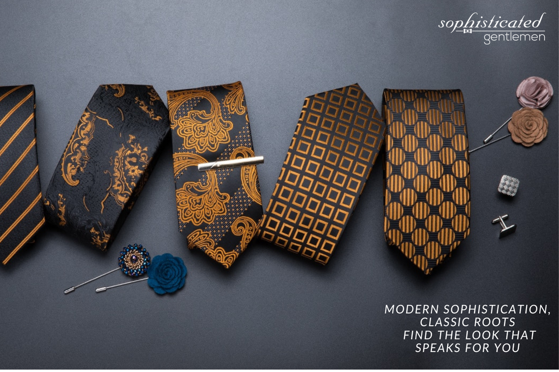 🎩 Sophisticated Gentlemen - Silk Ties For The Modern Man