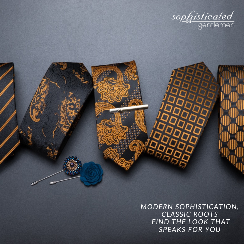 🎩 Sophisticated Gentlemen - Silk Ties For The Modern Man